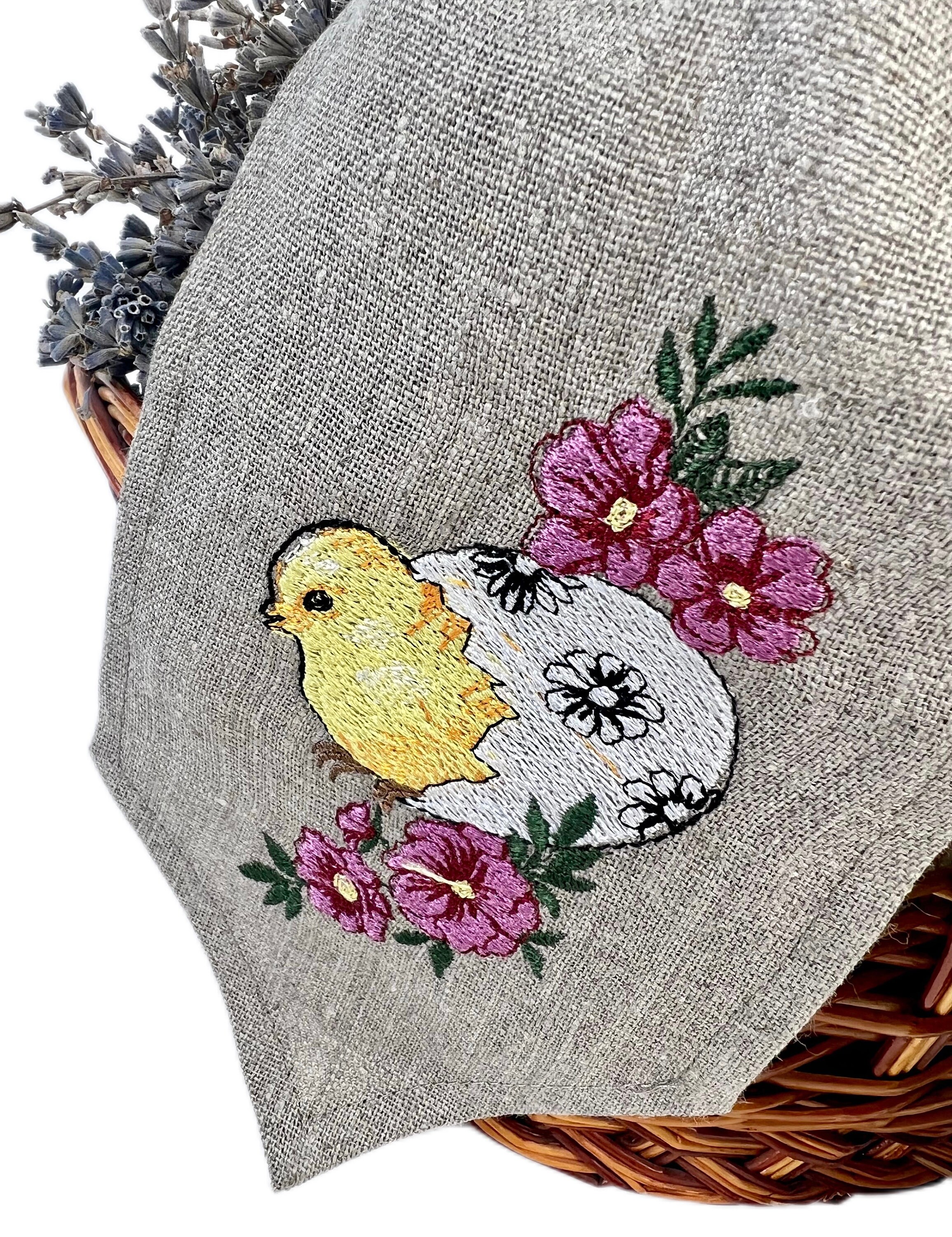 Linen Easter Basket Bow, Orthodox Easter Basket Covers, Easter Basket ...