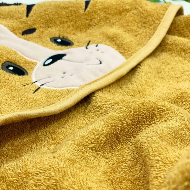 Tiger Hooded Towel, Kids Hooded Bath Towels, Kids Hooded Beach Towel ...
