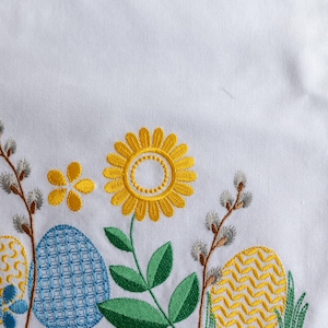 Orthodox Easter Embroidered Napkin, Christ is Risen Pascha, Slavic ...