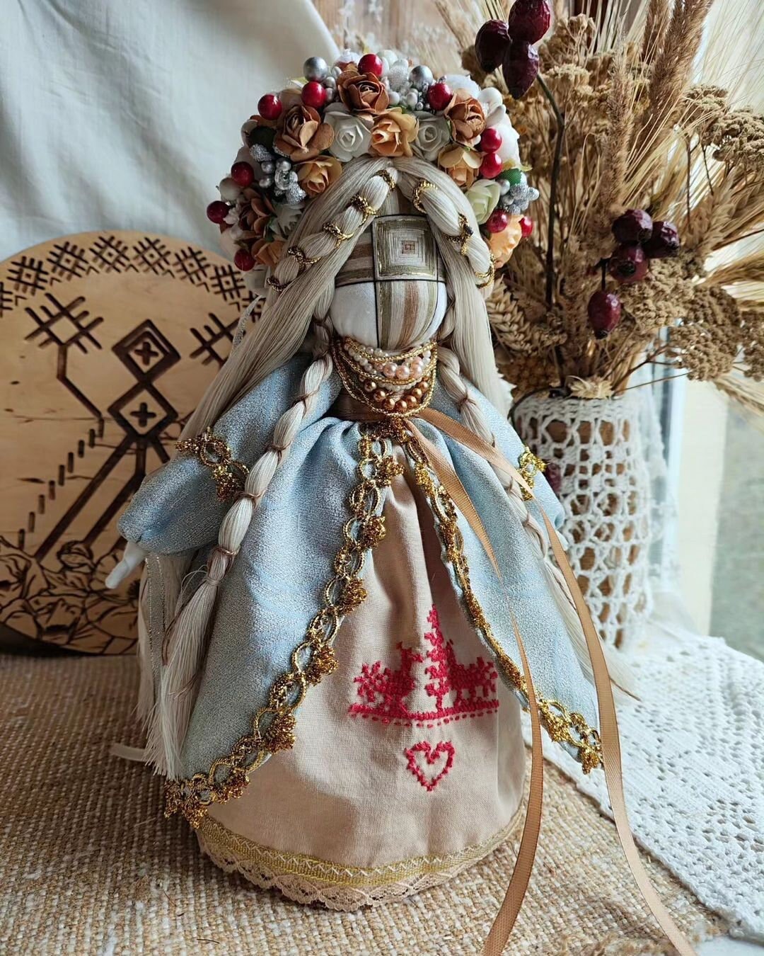 Ukrainian Motanka Doll Waldorf Doll Magical Collectible - Etsy