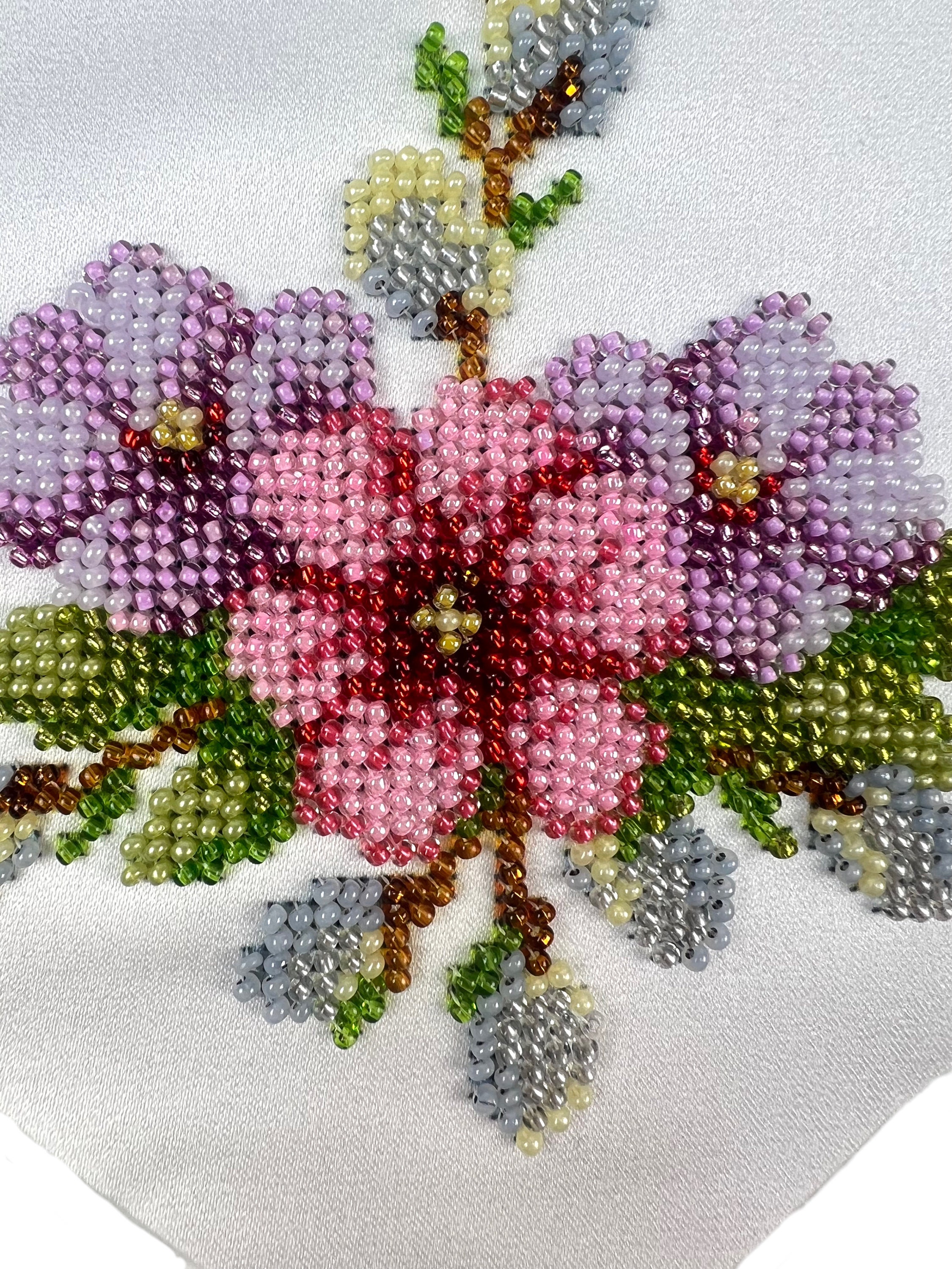 Handmade Embroidered Easter Basket Bow, Ukrainian Floral Ribbon - Etsy