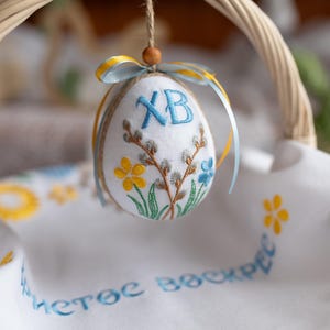 Orthodox Easter Embroidered Napkin, Christ is Risen Pascha, Slavic ...