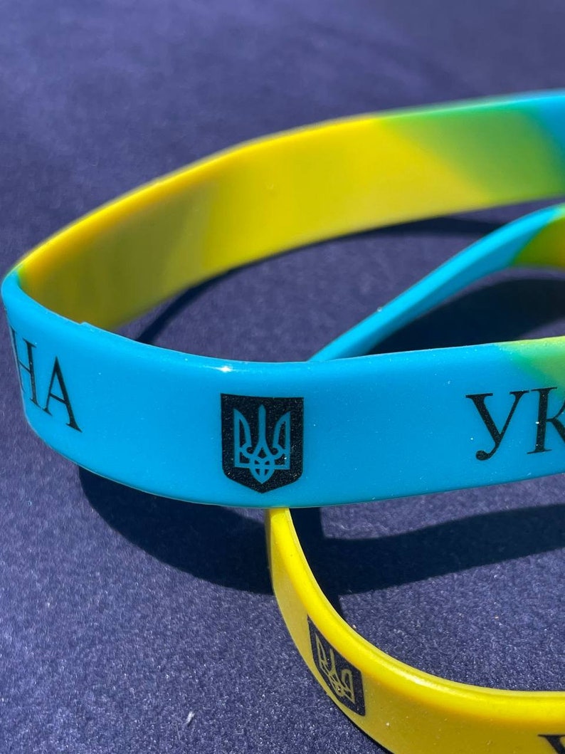 Ukraine Bracelet, Ukraine Jewelry, Ukraine Flag, Stand With Ukraine ...
