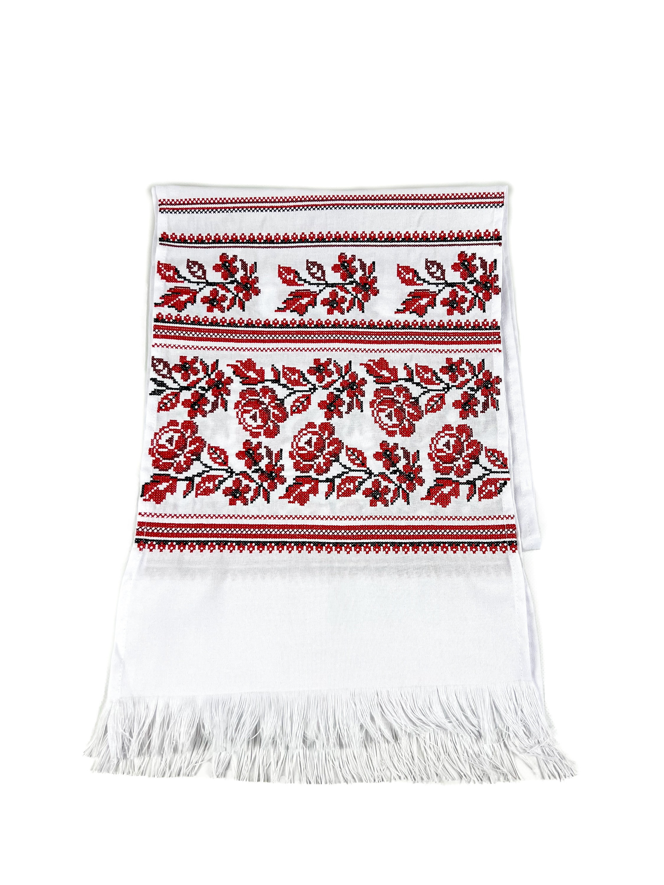 Blue Ukrainian Wedding Towel, Cotton Ukrainian Rushnyk, Ceremonial ...