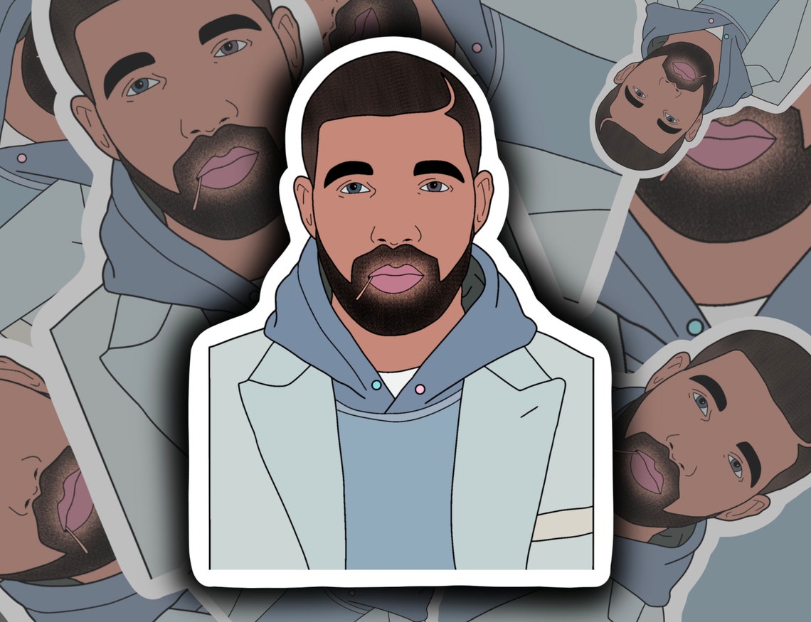 Drake 4 Vinyl Sticker Bundle - Etsy