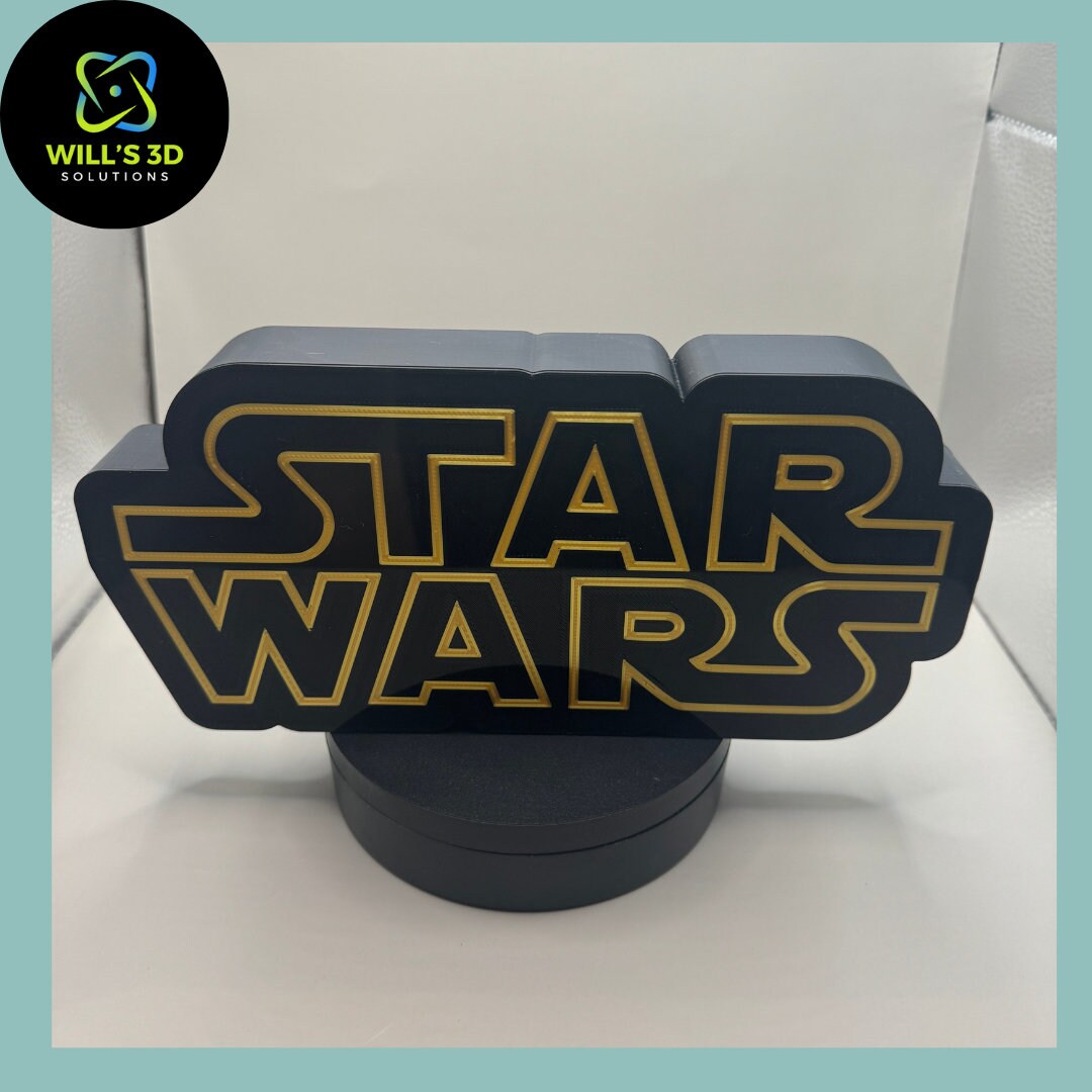 Star Wars LED Lightbox 3D Printed - Etsy