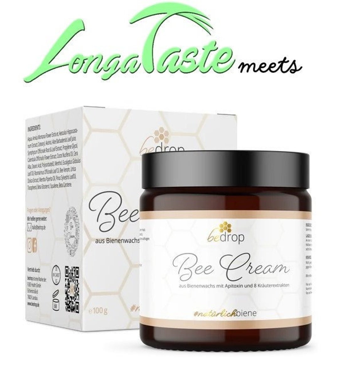 Bedrop Bee Cream Bee Venom High Dose (cooling & Warming) Bee Venom ...