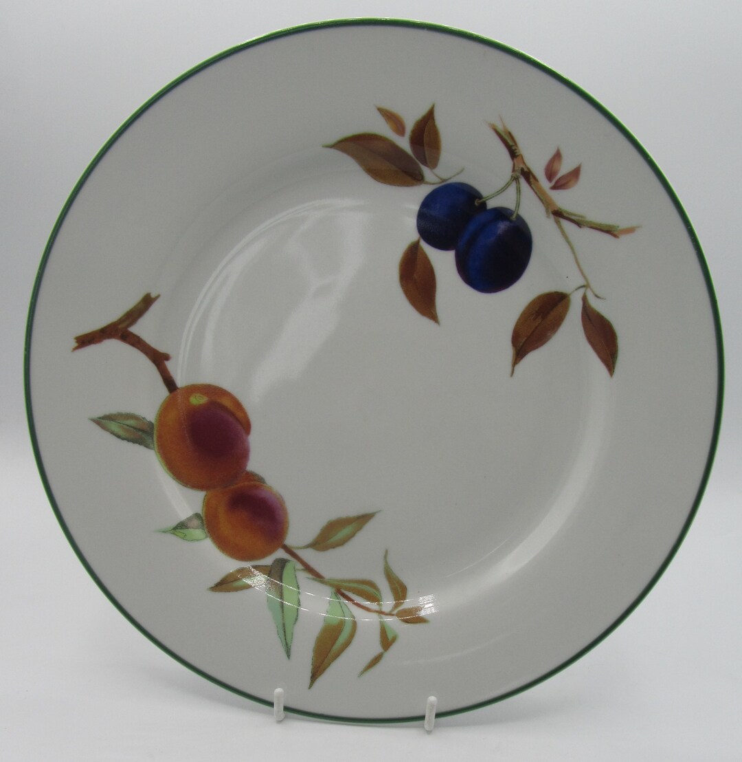 Royal Worcester Evesham Vale 10 1/2 Dinner Plate - Etsy UK
