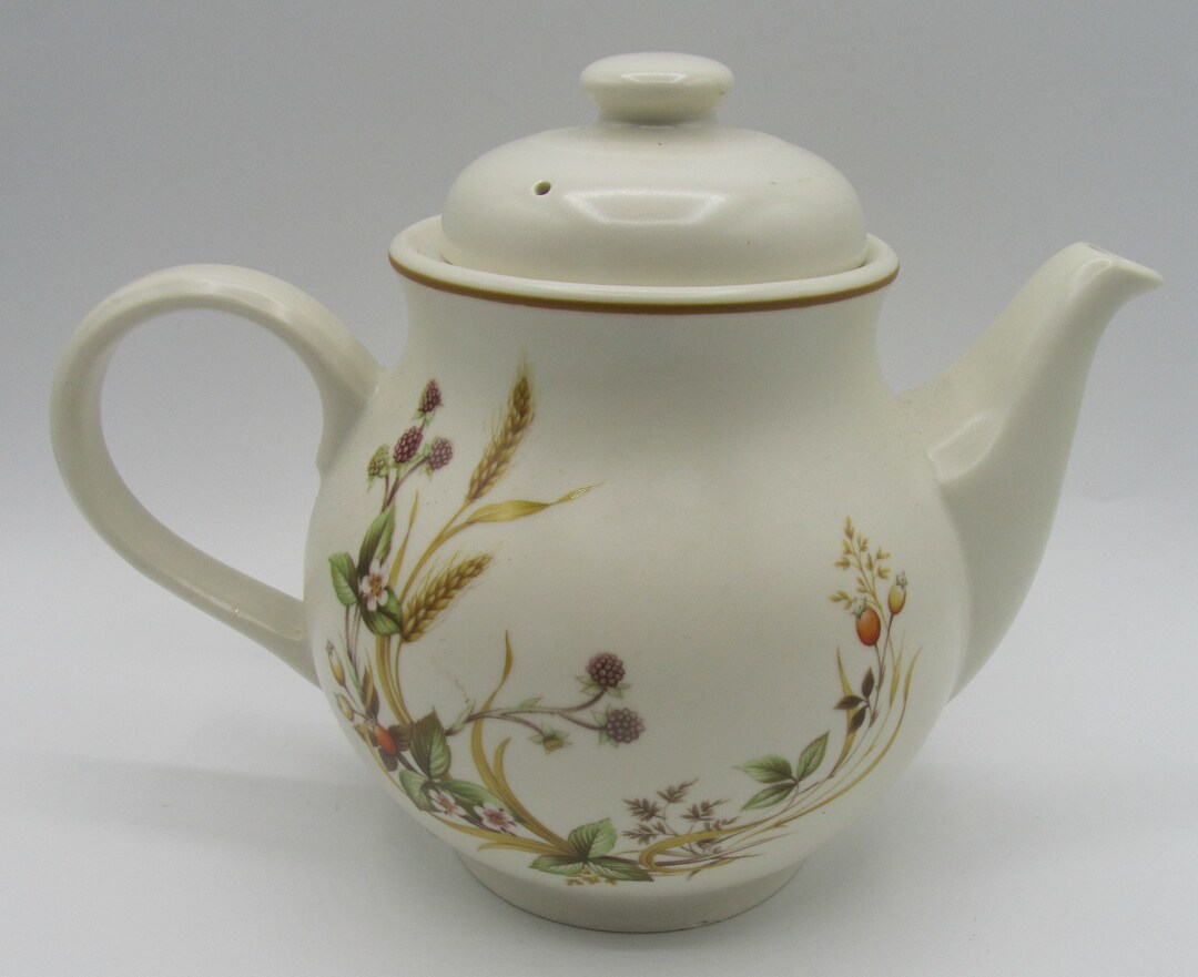 Marks and Spencer M&S Harvest 1 1/2 Pint Teapot - Etsy UK