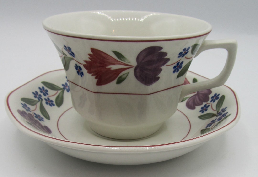 Adams Old Colonial Tea Cup and Saucer - Etsy UK