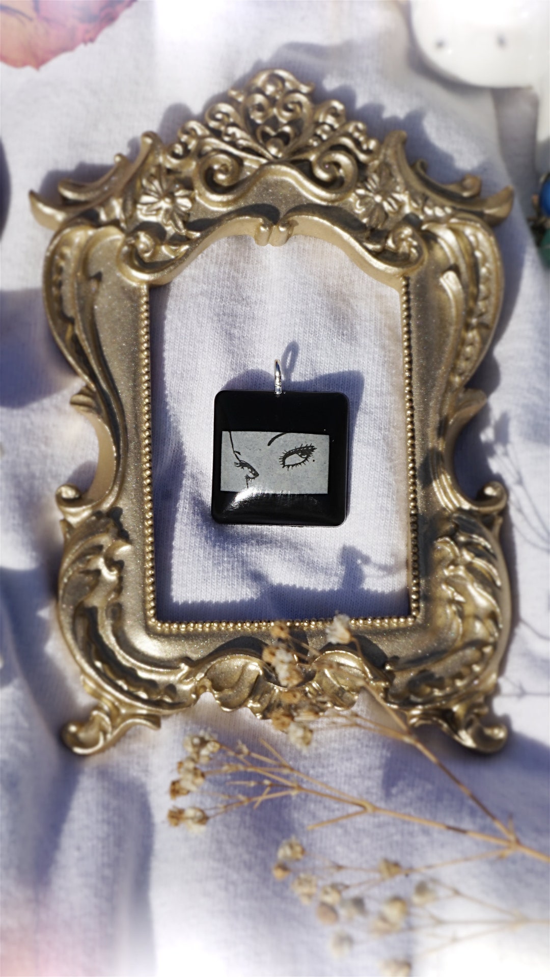Tomei Necklace // Junji Ito Pendant - Etsy