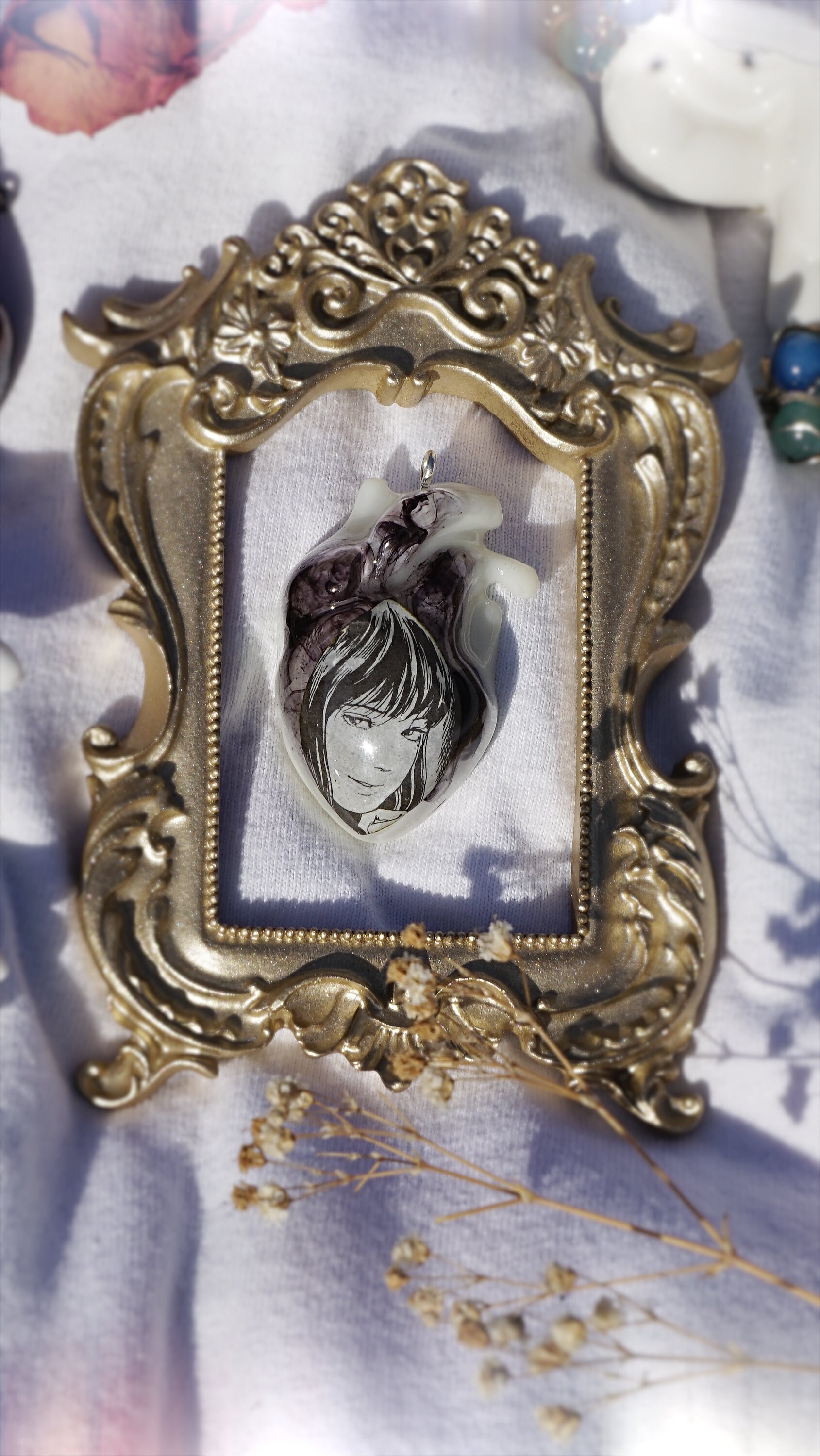 Tomei Necklace // Junji Ito Pendant - Etsy