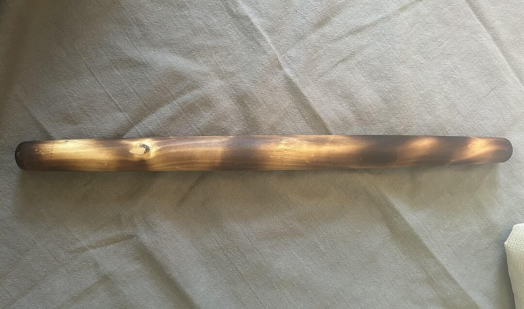 Satin Smooth Hand Crafted French Rolling Pin Nice and Thin Easy to ...