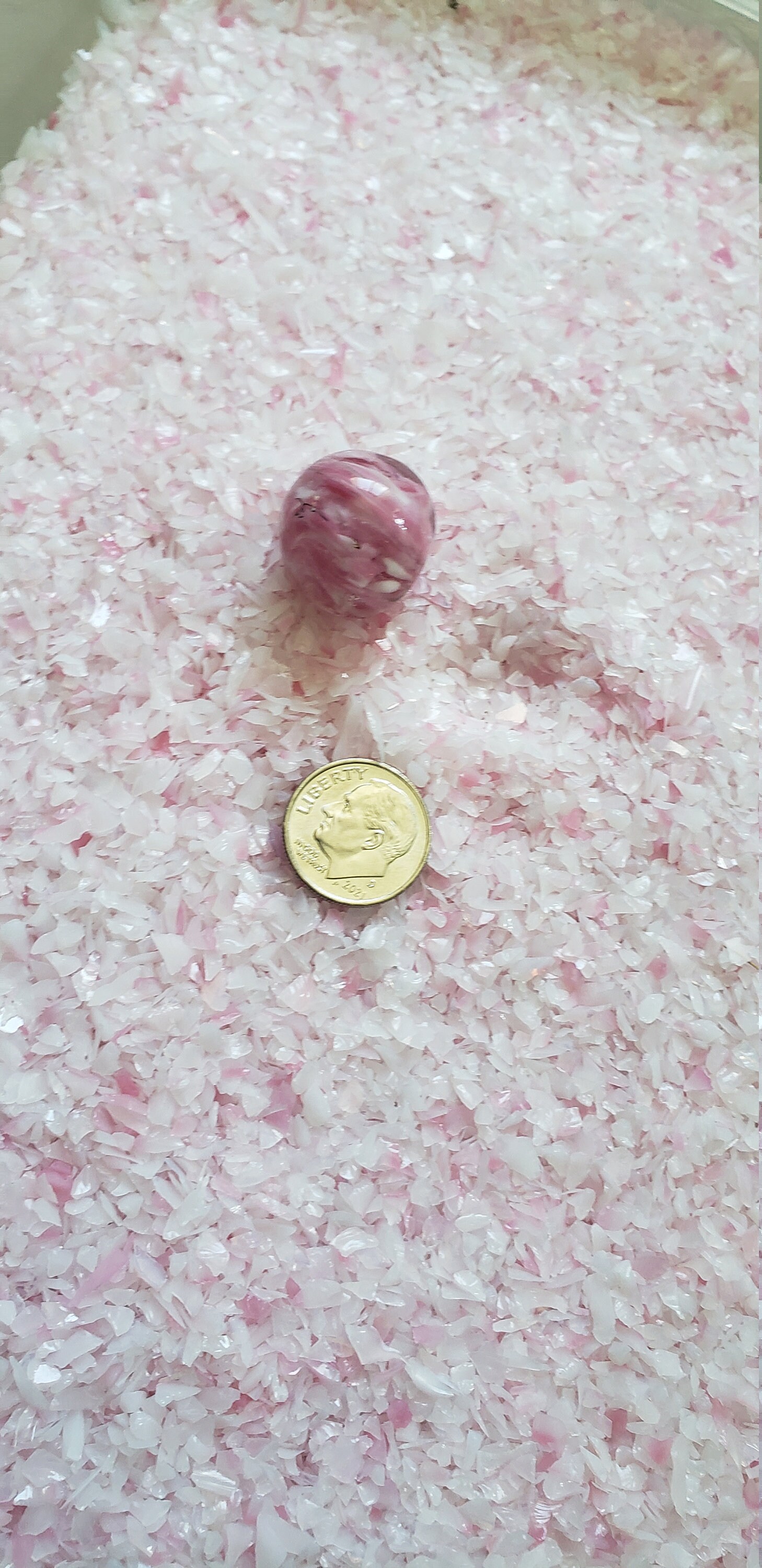COE 96 Hamon Pink Small Break Glass Frit - Etsy