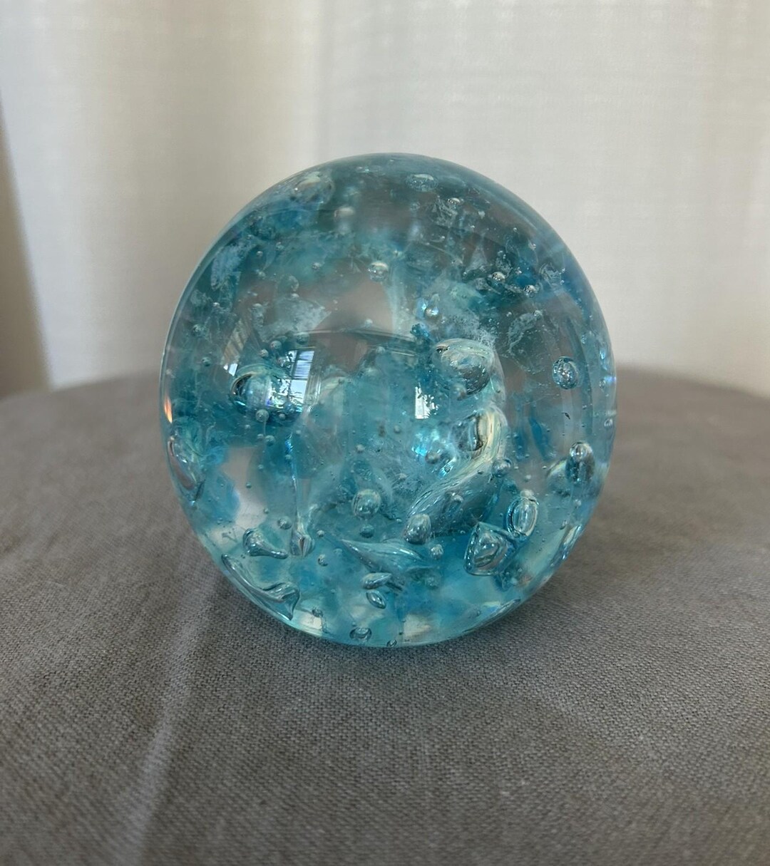 Sea Bubble Ocean Paperweight Joe Hamon Signed - Etsy