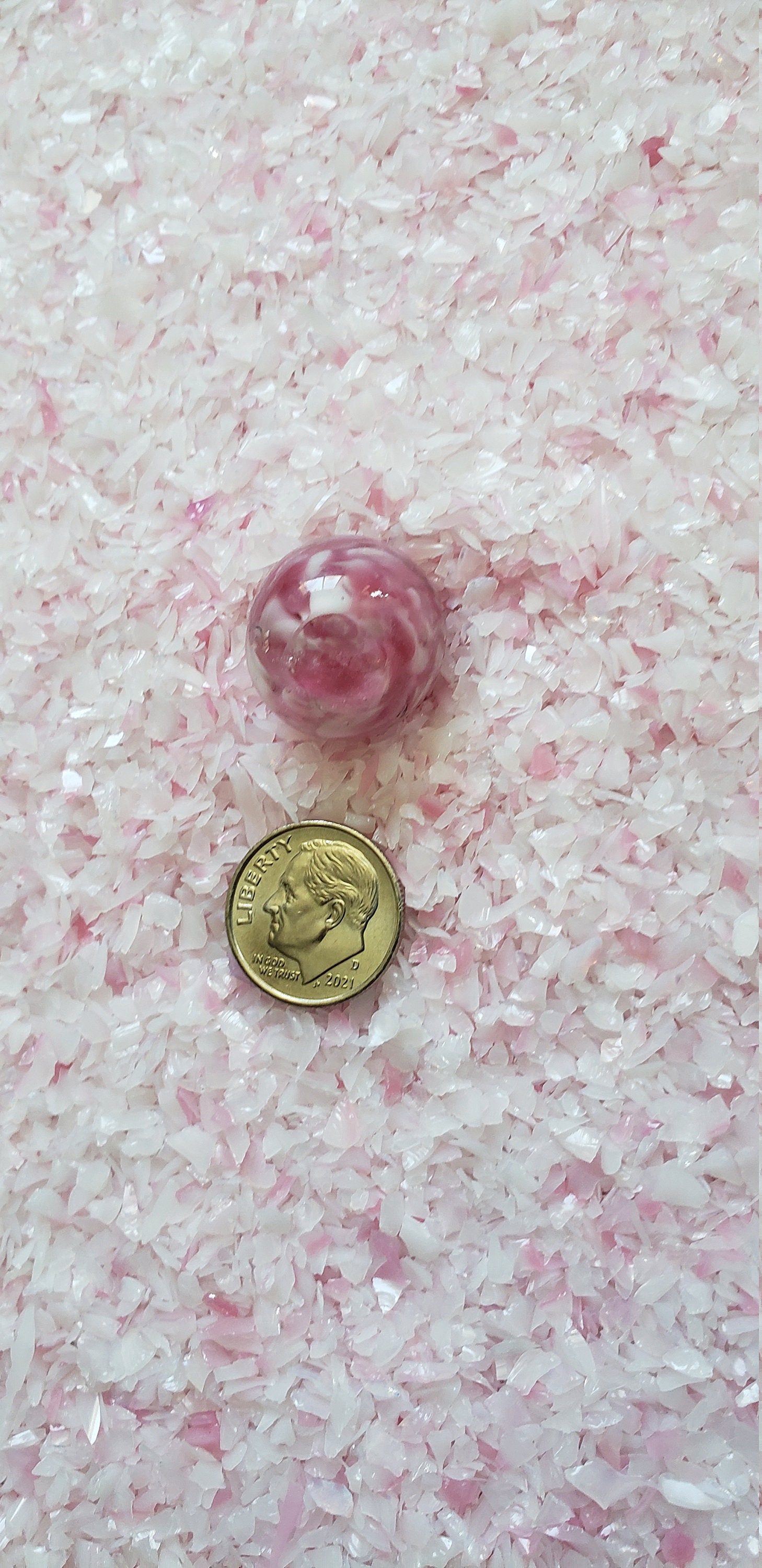 COE 96 Hamon Pink Small Break Glass Frit - Etsy