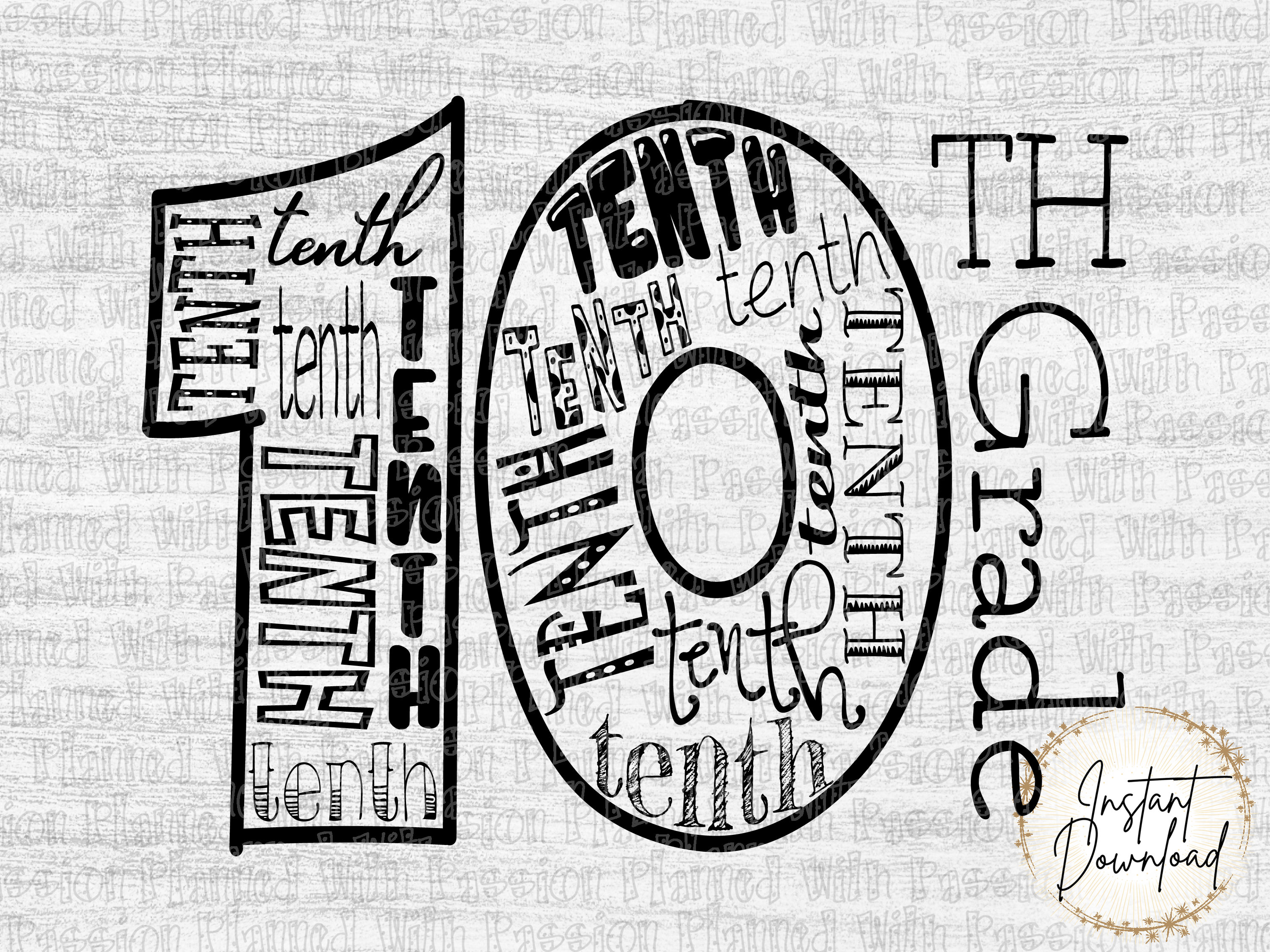 Tenth Grade SVG Back to School SVG 10th Grade Shirt | Etsy