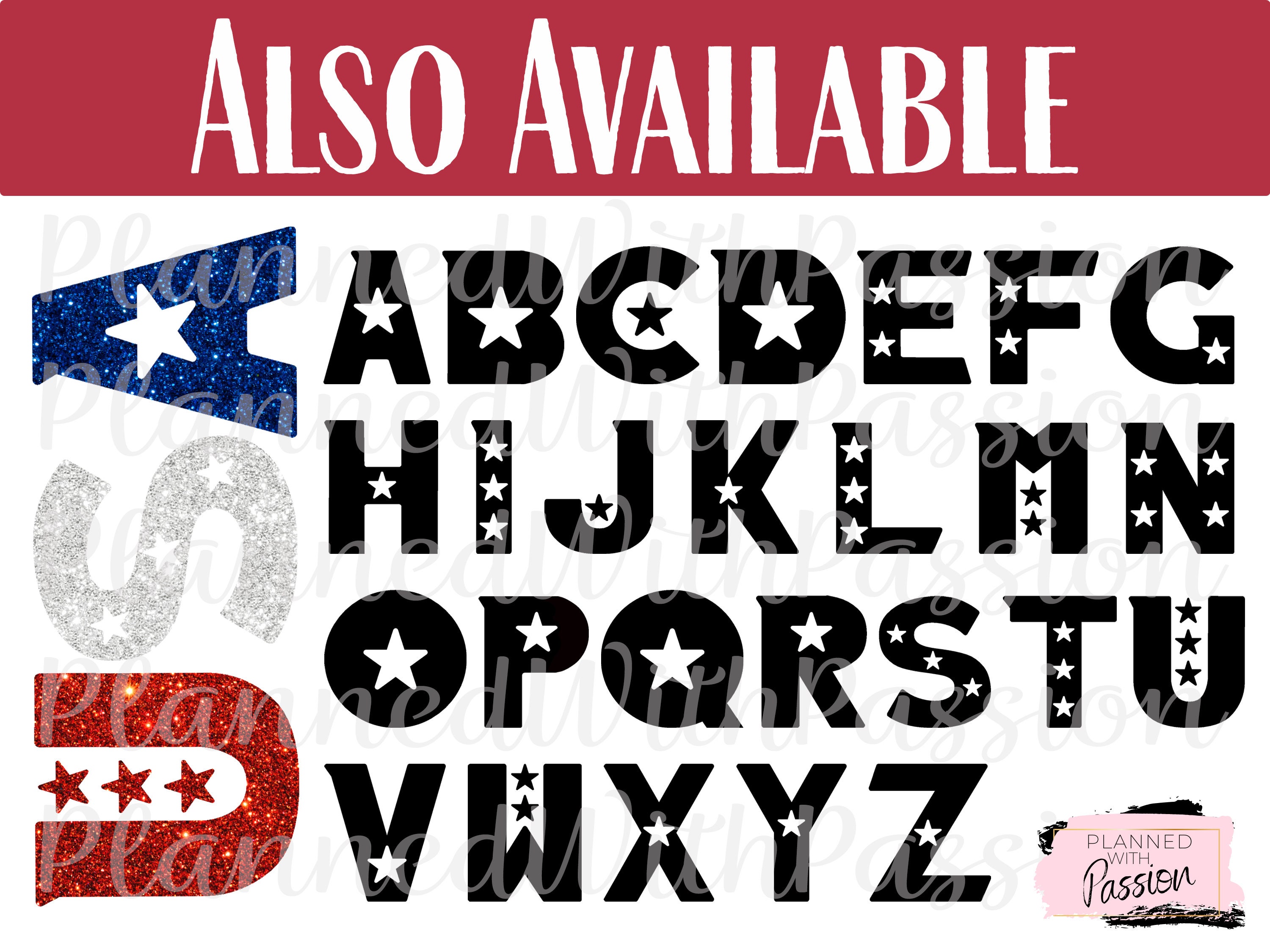 Layered Cursive Font SVG Alphabet Clipart for Vinyl Letters | Etsy