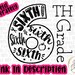 Sixth Grade SVG | Back to School SVG | 6th Grade Shirt | First Day of ...