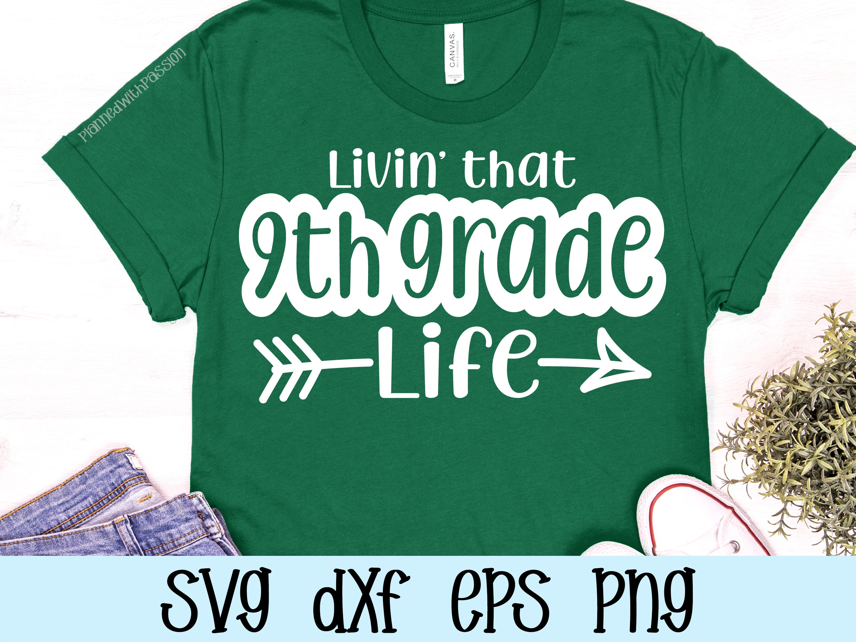 9th Grade SVG Back to School SVG 9th Grade Shirt - Etsy