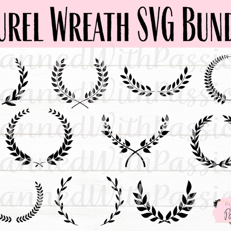 Split Wreath Svg - Etsy