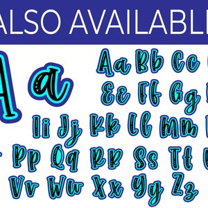 Leopard Print Multi Layer Font SVG; Alphabet Clipart; Fonts for Cricut ...