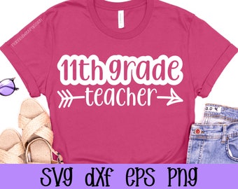 11th Grade SVG Back to School SVG 11th Grade Shirt First | Etsy