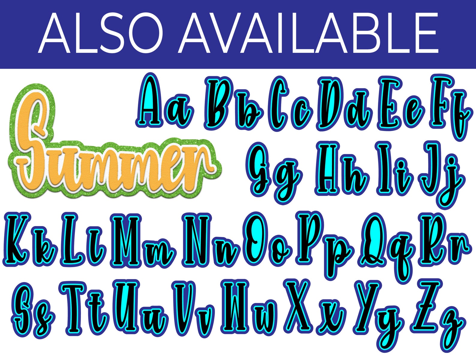 Leopard Print Multi Layer Font SVG Alphabet Clipart Fonts - Etsy