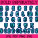 Leopard Print Multi Layer Font SVG Alphabet Clipart Fonts for Cricut ...