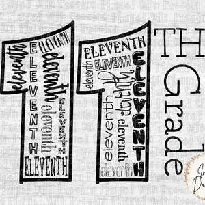 11th Grade SVG | Back to School SVG | 11th Grade Shirt | First Day of ...