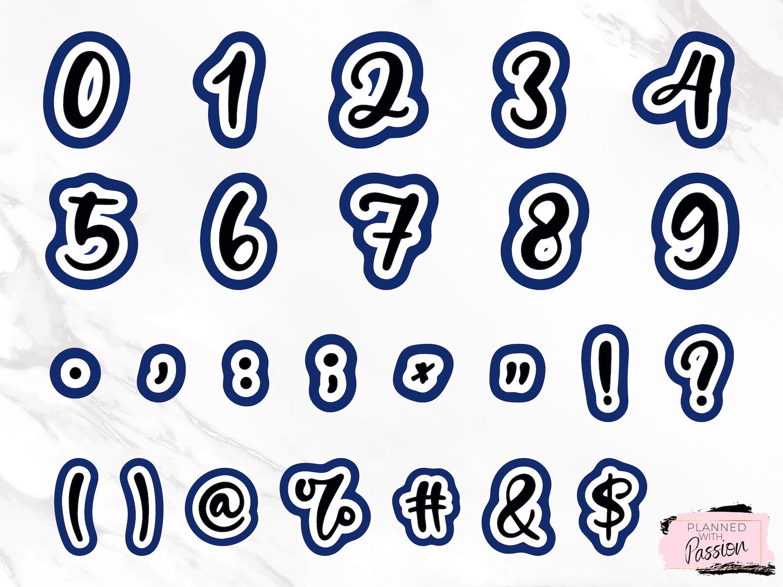 Layered Cursive Font SVG Alphabet Clipart for Vinyl Letters - Etsy Canada