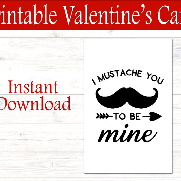 I Mustache You - Etsy