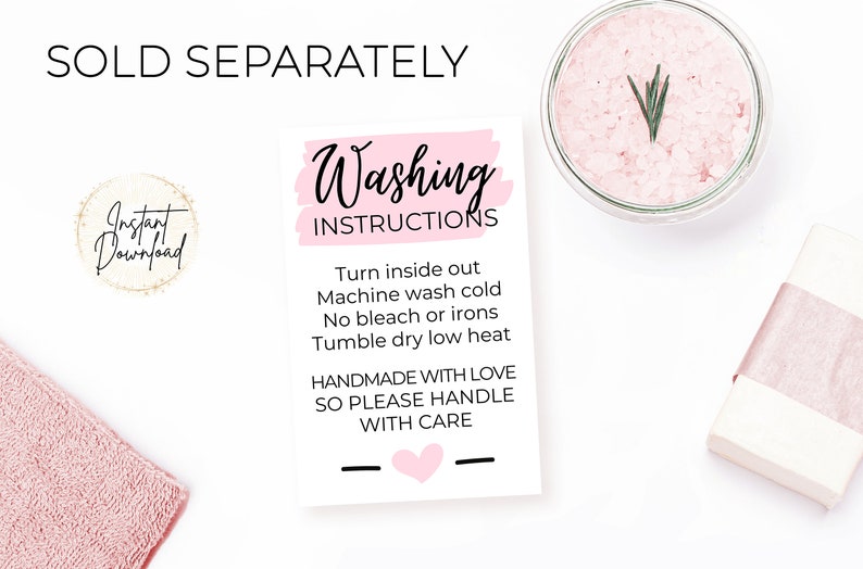 Ready to Print Vinyl Decal Instructions Card - Etsy