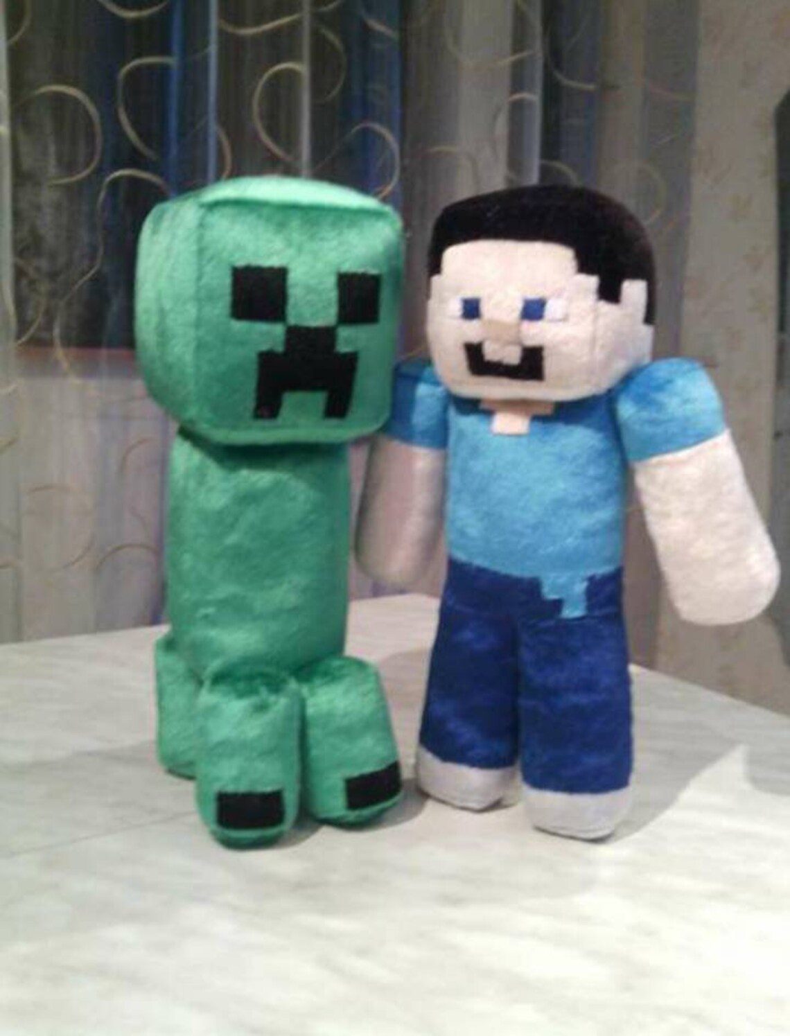 Big Toy Steve From the Game Minecraft 32cm - Etsy