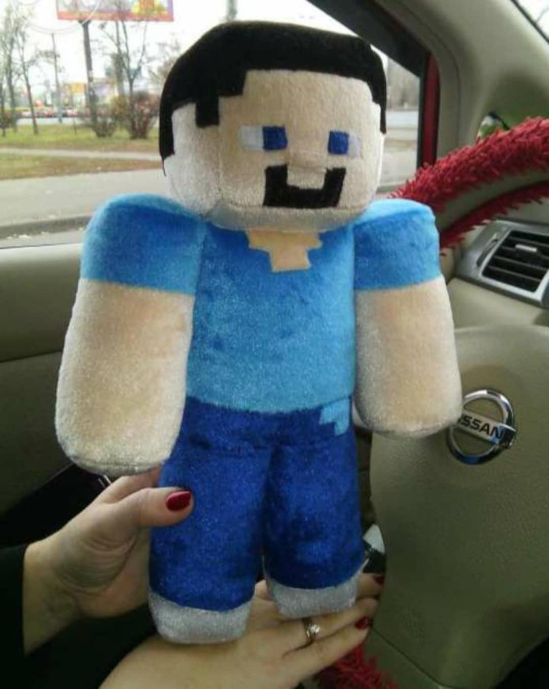Big Toy Steve From the Game Minecraft 32cm - Etsy