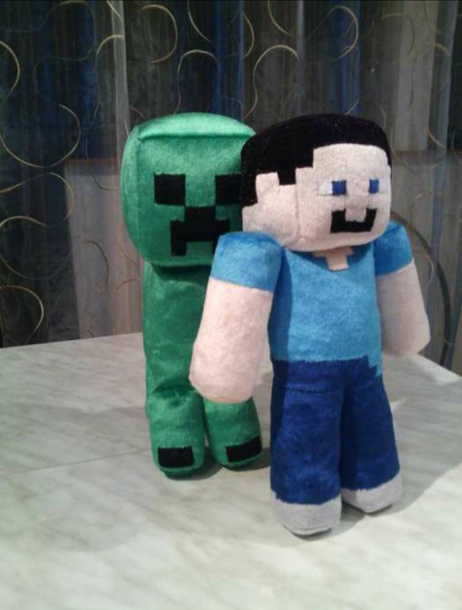 Big Toy Steve From the Game Minecraft 32cm - Etsy