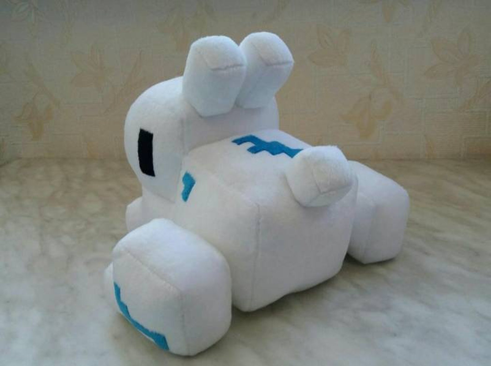 23cm. Big Toy Rabbit From the Game Minecraft. Handwork - Etsy