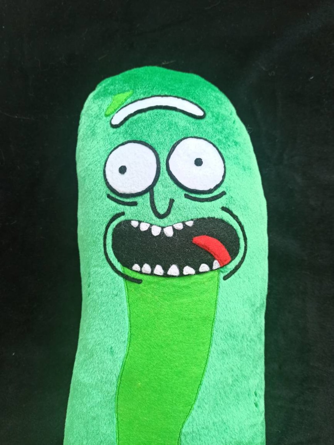 Big Soft Toy Cucumber Rick From the Cartoon Rick and Morty. 56cm - Etsy