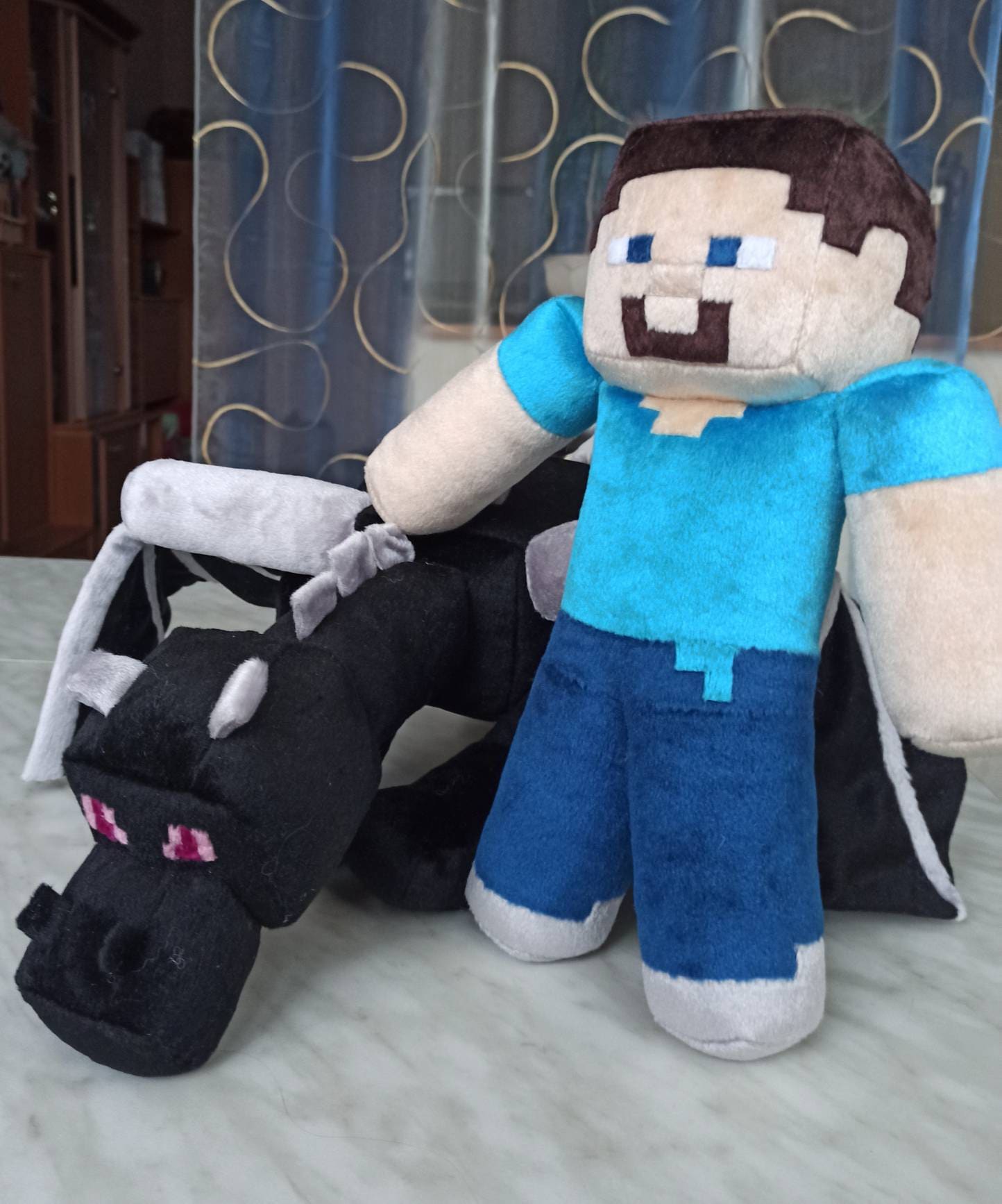 Big Toy Steve From the Game Minecraft 32cm - Etsy