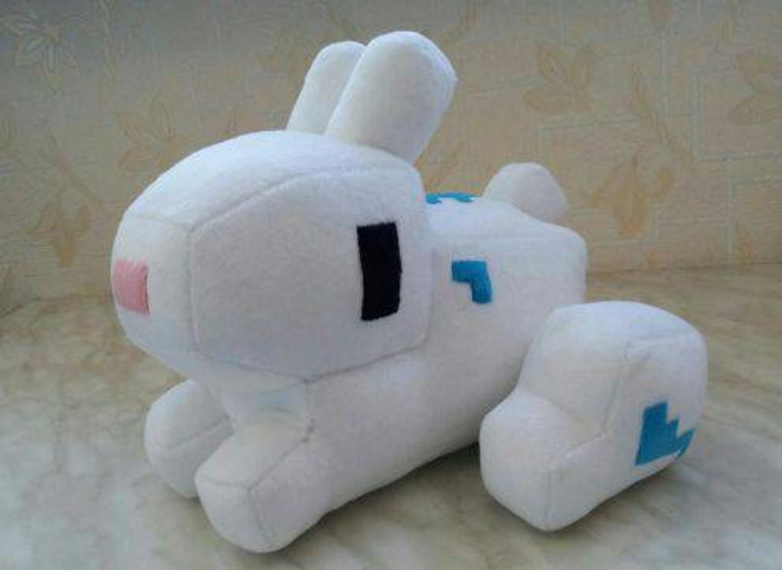 23cm. Big Toy Rabbit From the Game Minecraft. Handwork - Etsy