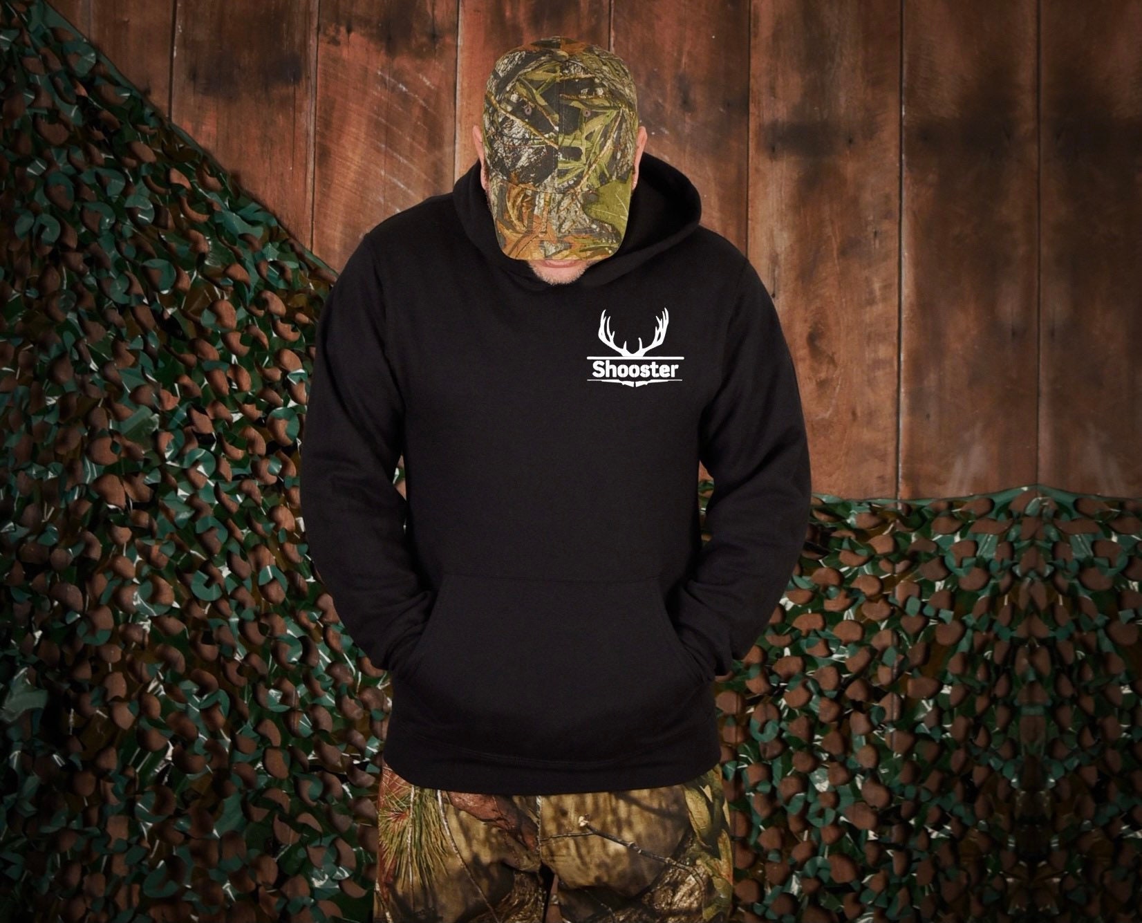 Flinter Collection - Hoodie With Mountain - Etsy