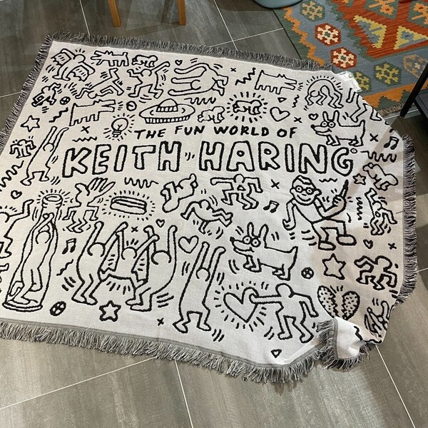 Keith Haring Rug - Etsy