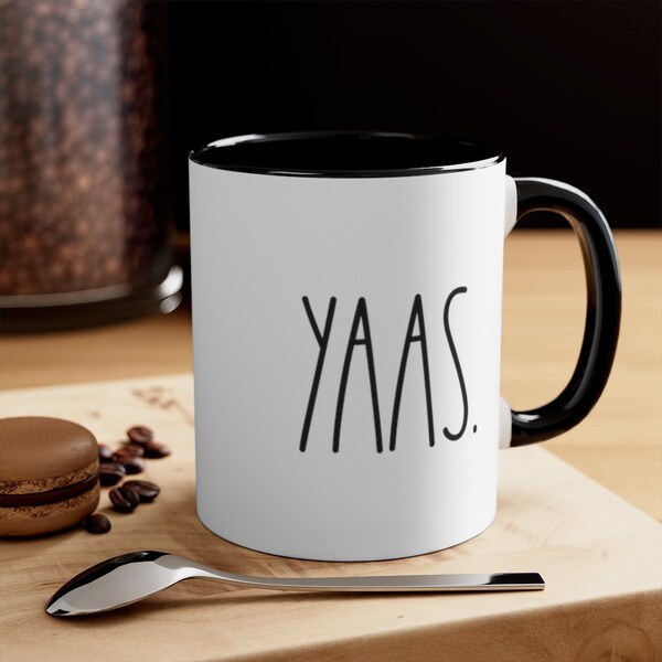 Funny Yass Mug - Etsy