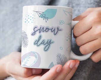 Snow Day Mug - Etsy