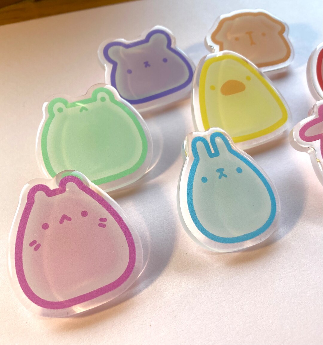 Kawaii Animal Lamp Pins - Cute Cat Lamp Pin - Pig - Guinea Pig ...