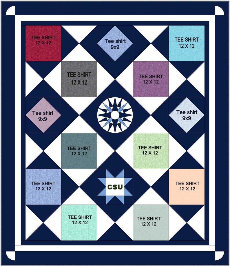Tee Shirt Quilt Made to Order Deposit - Etsy