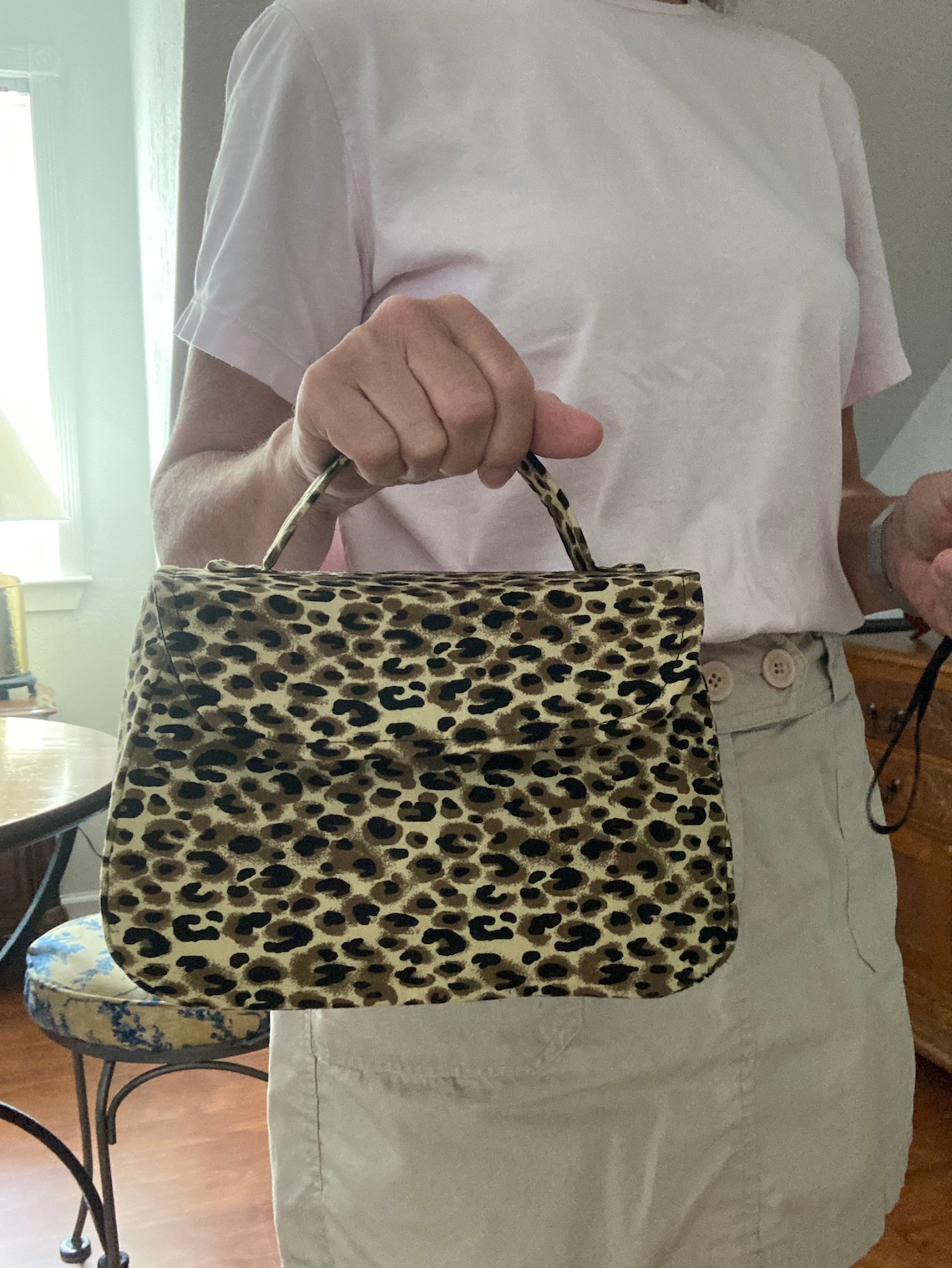 Cheetah Print Handbag Purse Animal Print - Etsy