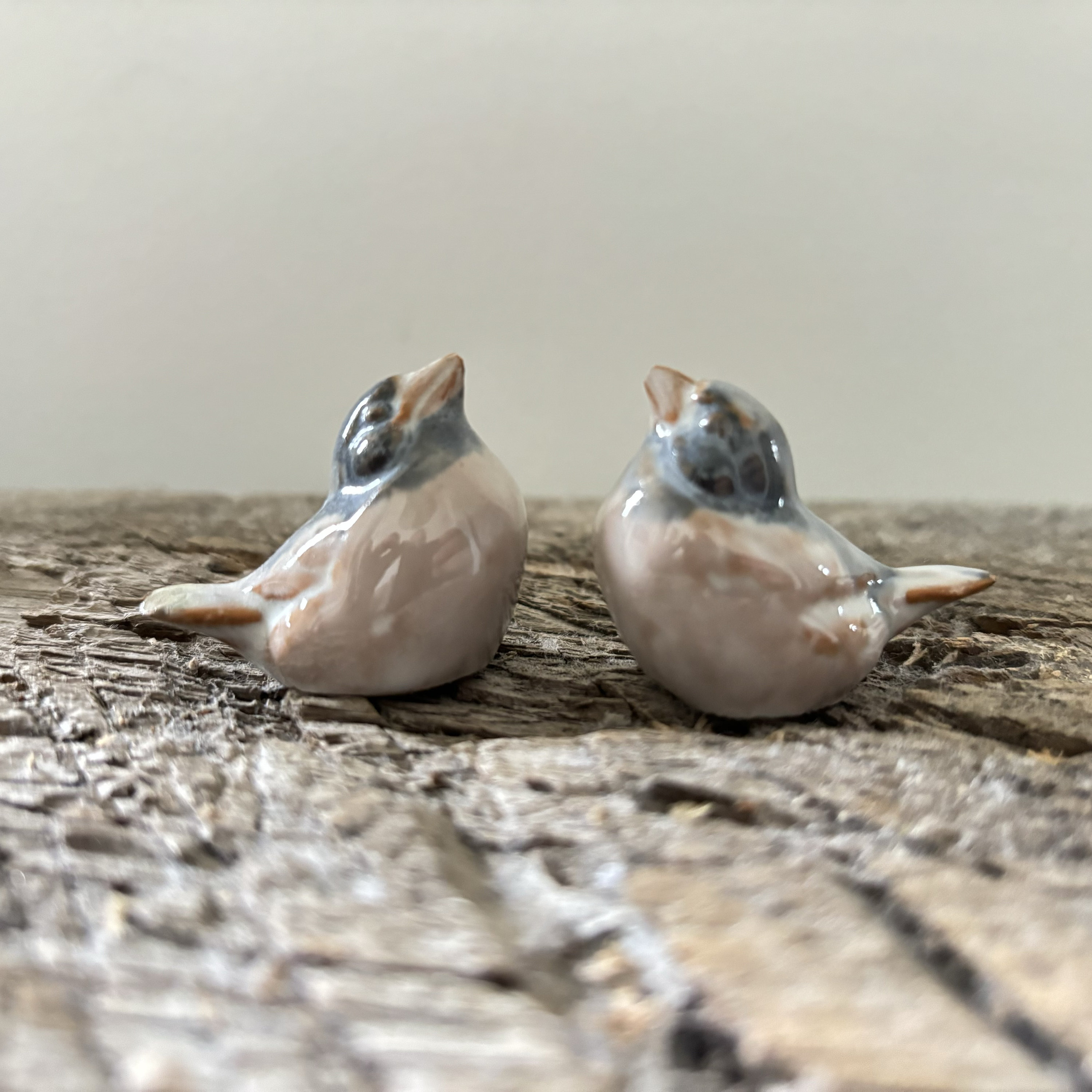 Vintage Fine Art Ceramic Birds Set by Dissing Keramik Hovedgaard ...