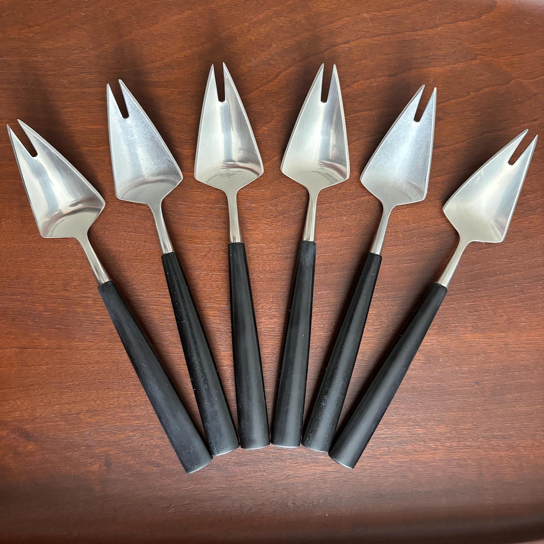 Vintage Gense ’piruett’ Forks Set of 6, Designed by Pierre Forssell ...