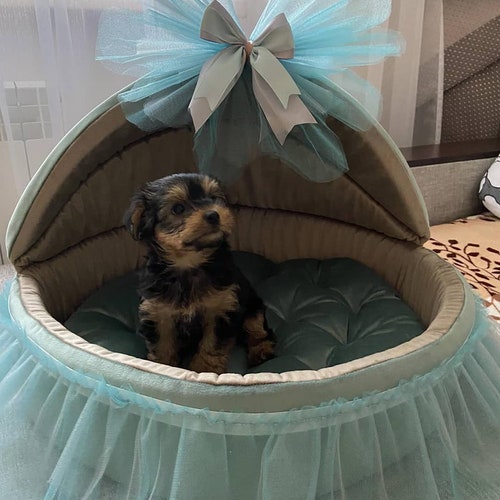 Bed for Dog Mini Pet Furniture Princess House Pet Cradle - Etsy